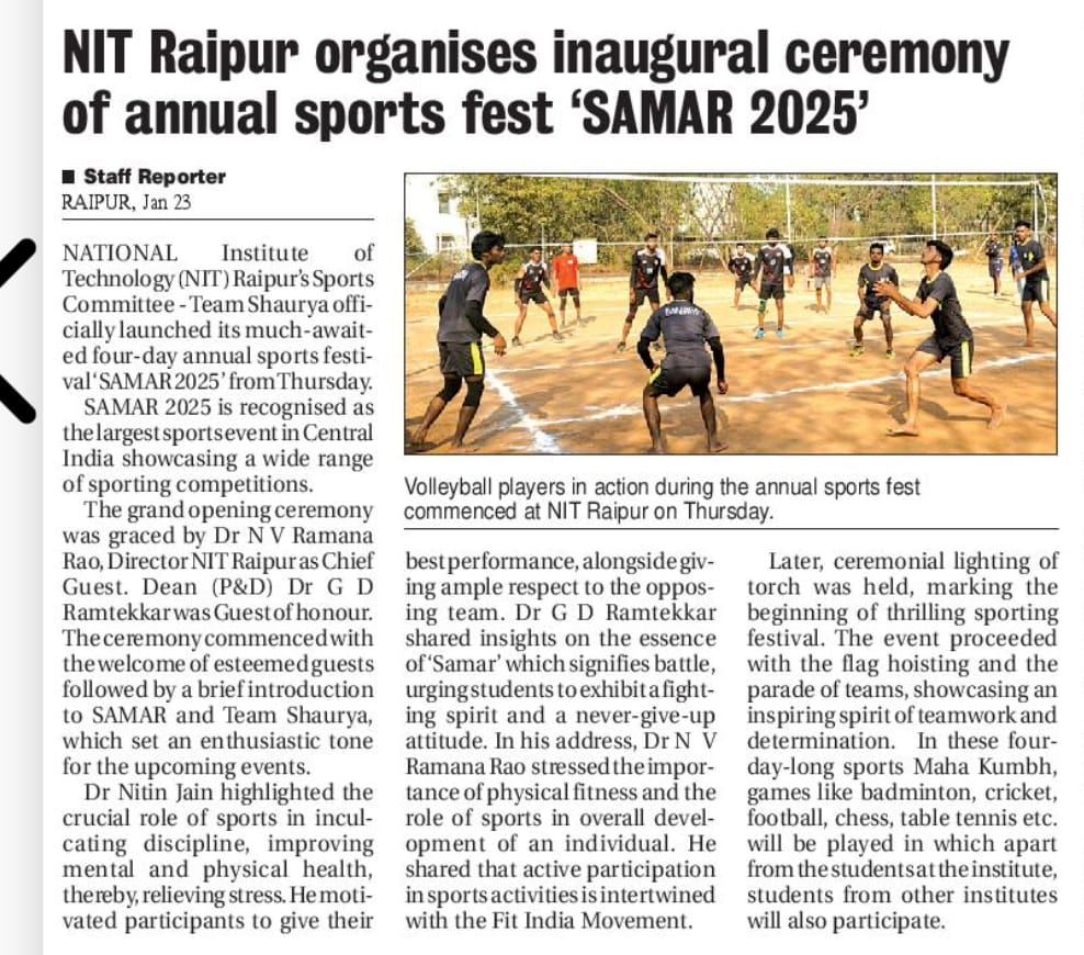 National Institute of Technology Raipur